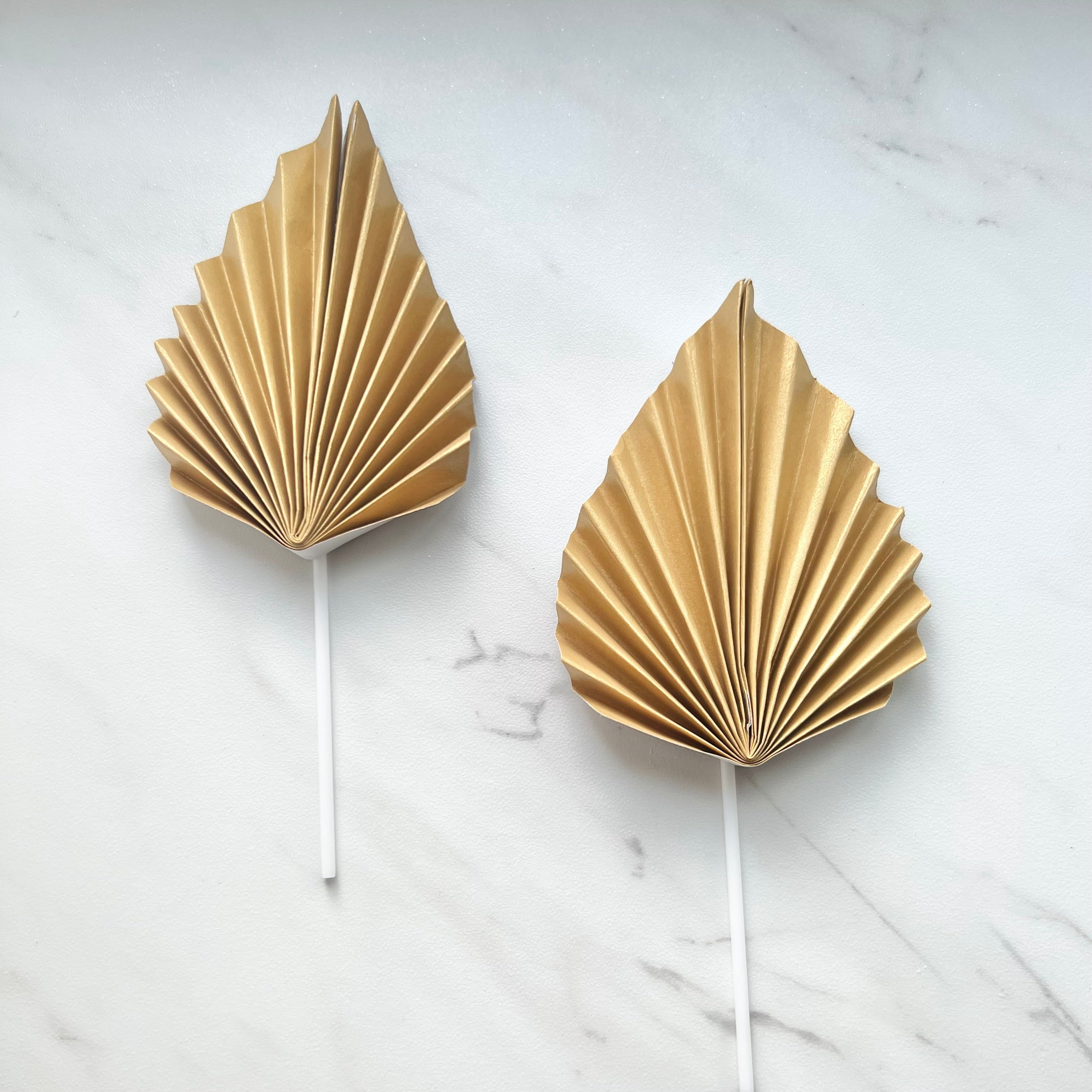 GOLD SPEAR PALM LEAF TOPPERS - Walmart.com