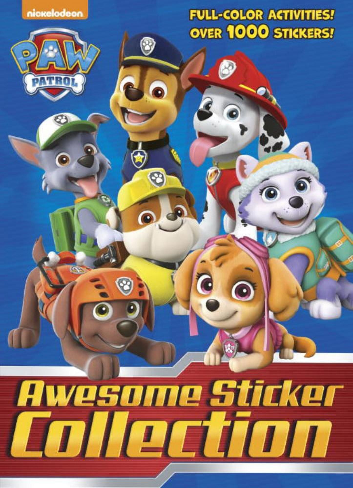 PAW Patrol Awesome Sticker Collection (Paperback) - Walmart.com