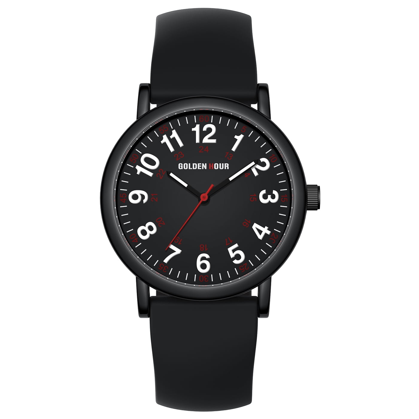 GOLDEN HOUR Waterproof Nurse Watch for Medical Professionals, Students ...