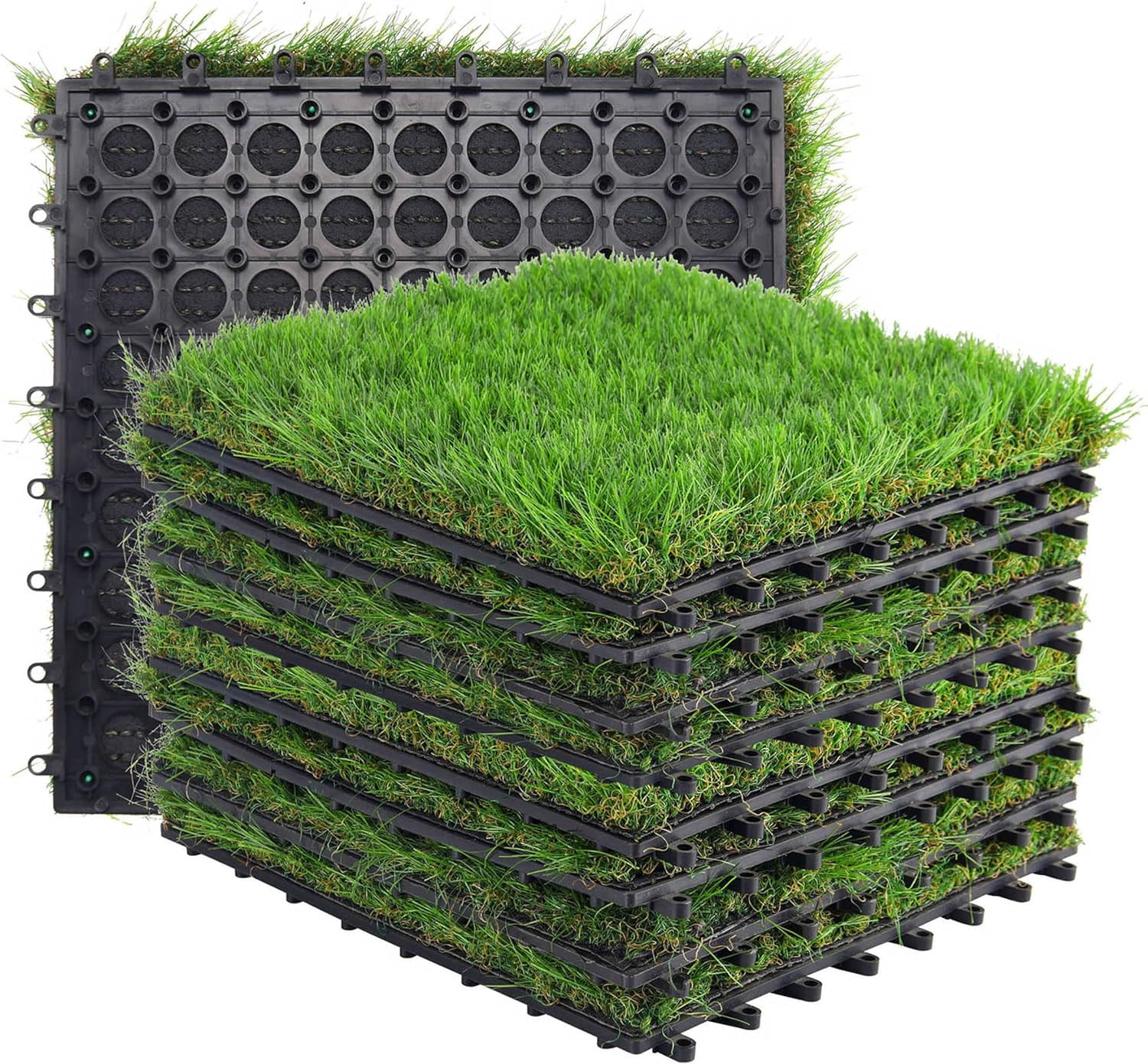 GOLDEN MOON Turf Grass, Artificial Grass, Tile Interlocking and Self ...