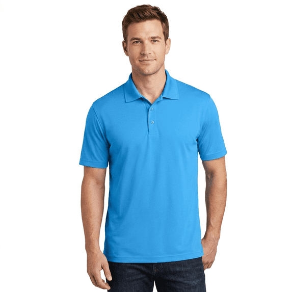 GOLDENROW Men High Performance Pure Dry Fit Poly Polo, Casual Stylish ...