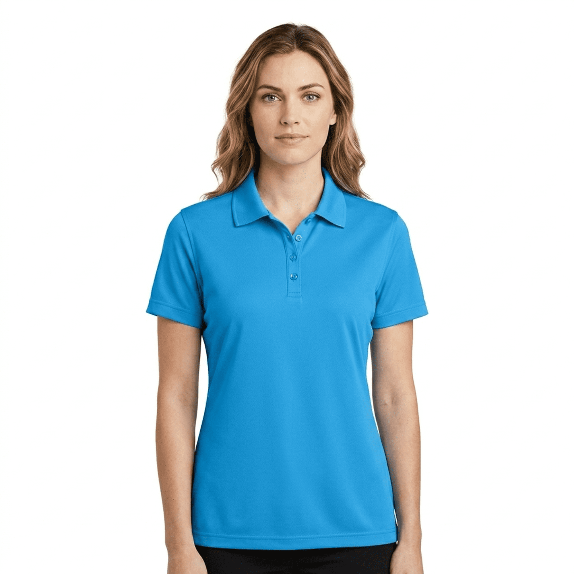 GOLDENROW Women High Performance Pure Dry Fit Poly Polo Shirt, Casual ...