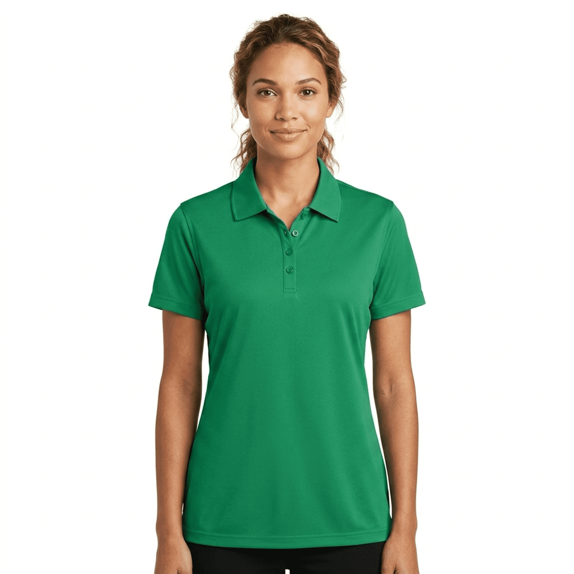 GOLDENROW Women High Performance Pure Dry Fit Poly Polo Shirt, Casual ...