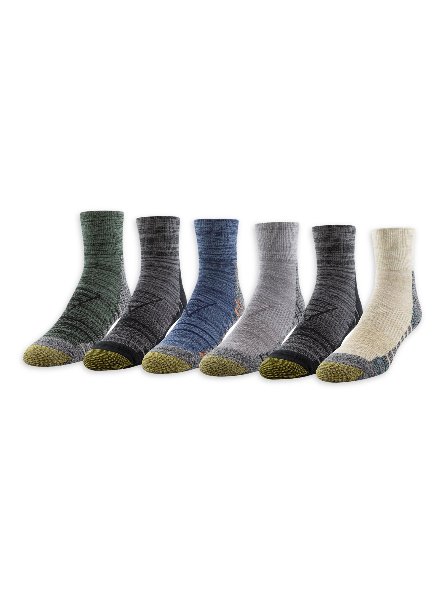 GOLDTOE Edition Men's ProSport Ankle Socks, 6-Pack - Walmart.com