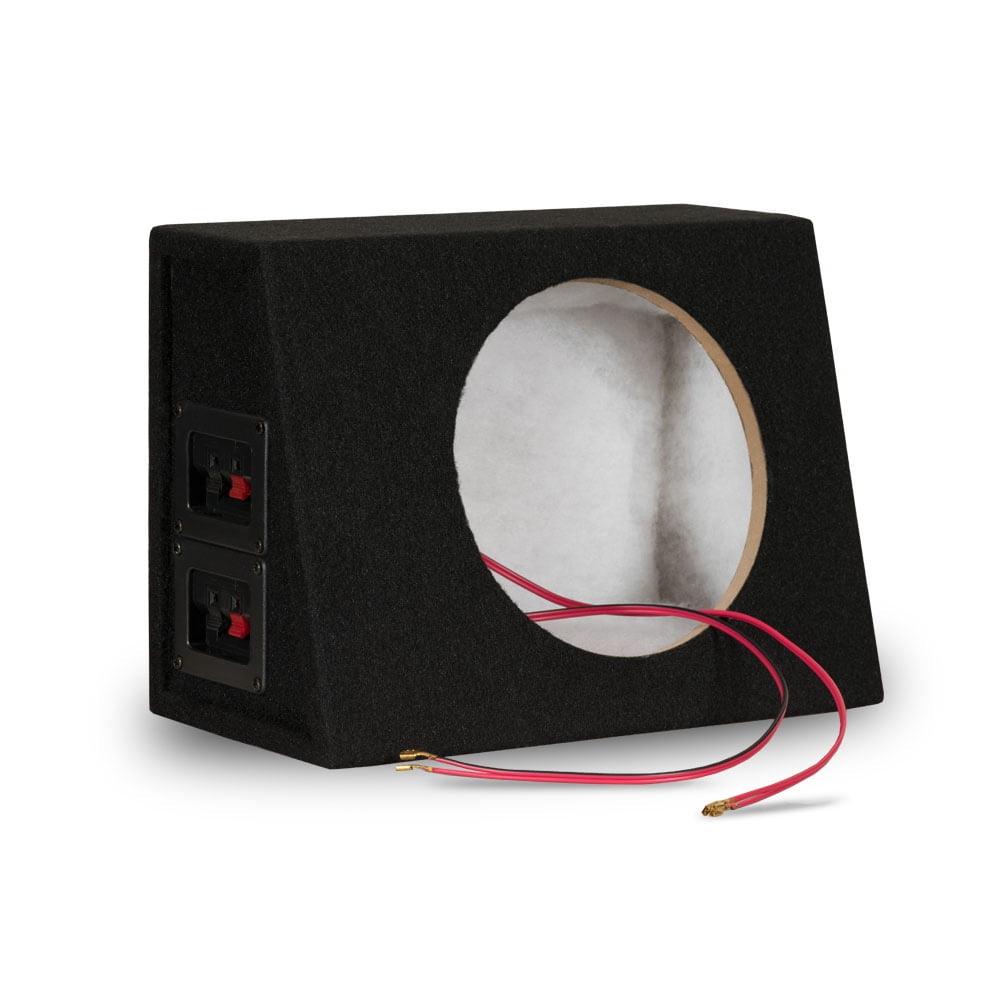 GOLDWOOD TR8P 8" Dual VC Woofer Audio Enclosure, Sealed Single Slim Car ...
