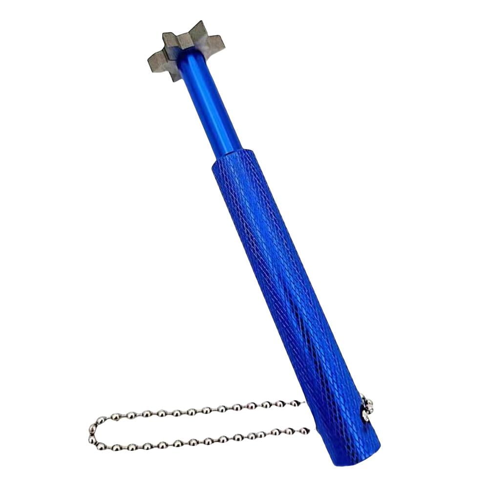 GOLF CLUB GROOVE SHARPENER TOOL WITH 6 BLADES IRON WEDGE For VOKEY FACE ...