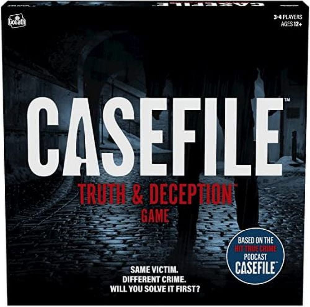 GOLIATH GAMES Casefile Truth And Deception Game - Walmart.com