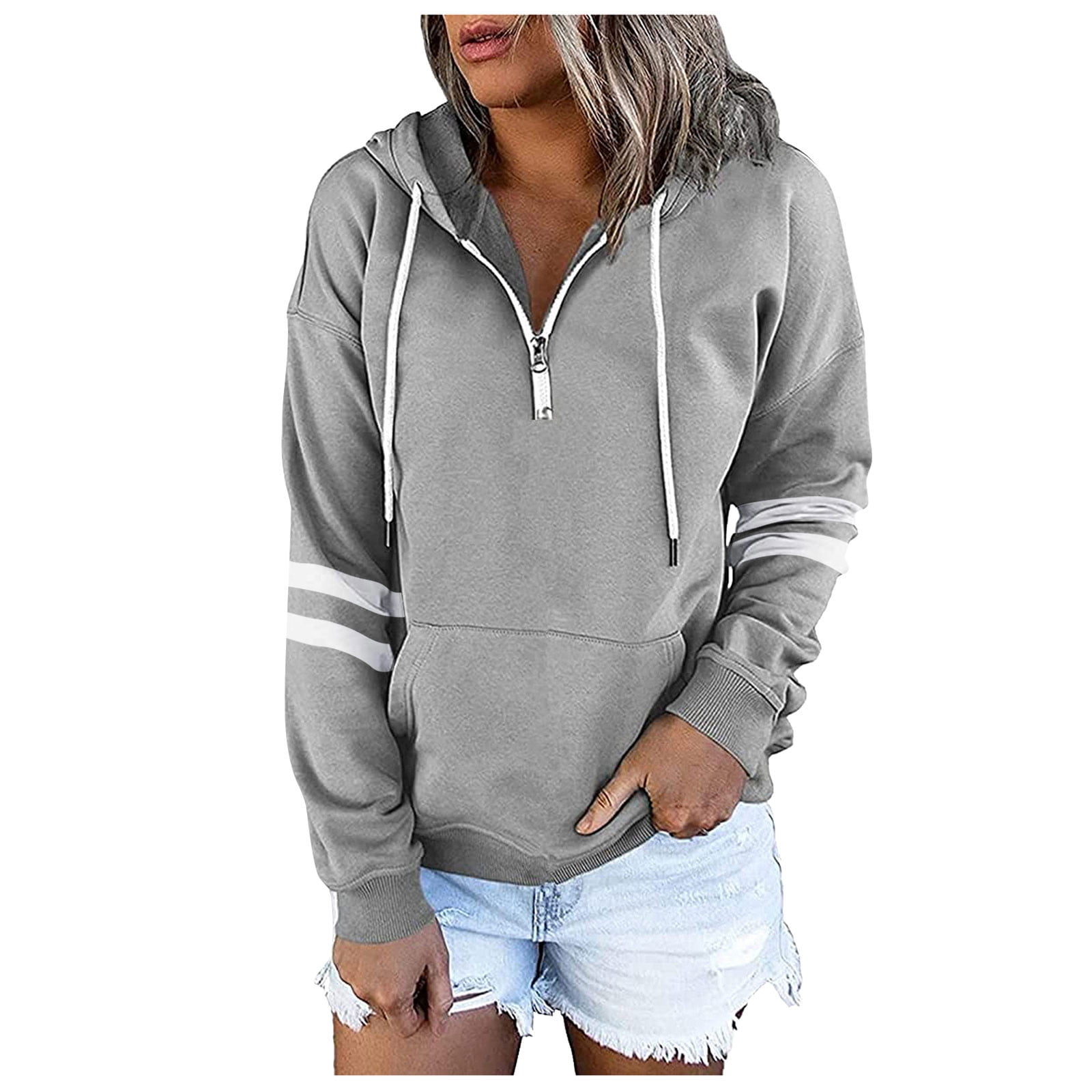 GOLIKEIT Women Drawstring Hoodies Long Sleeve Casual Womens Hoodies ...
