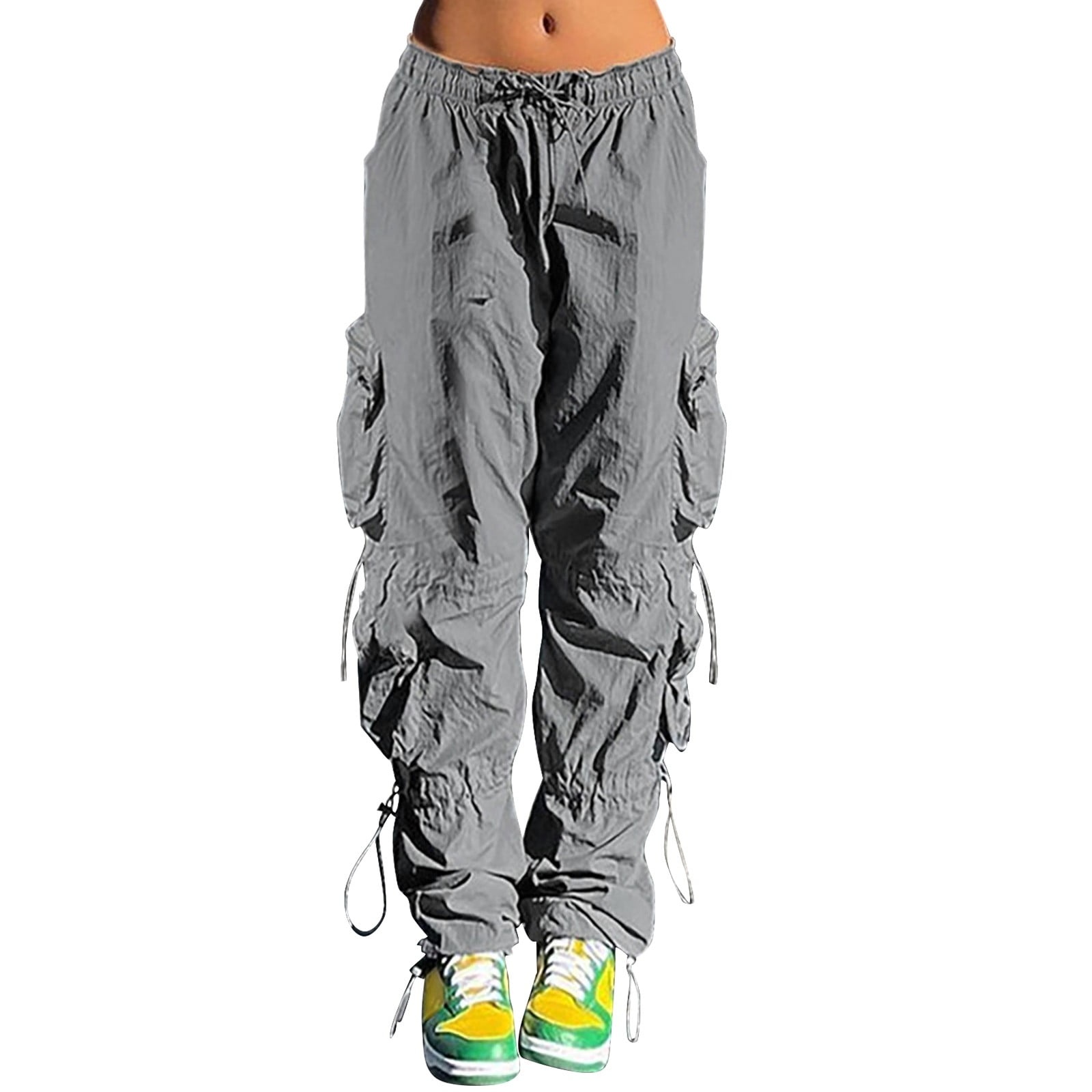 Golikeit Womens Cargo Pants Casual Y2k Women Wide Leg Pants With