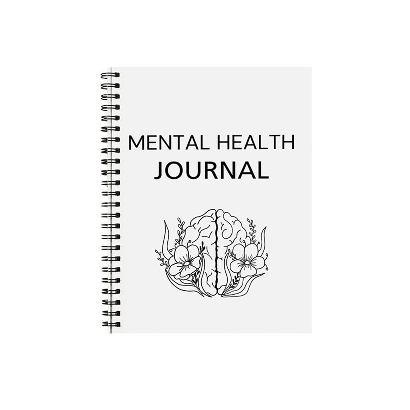 GONEBIN Mental Health Journal for Women Men Anxiety Guided Journal with ...