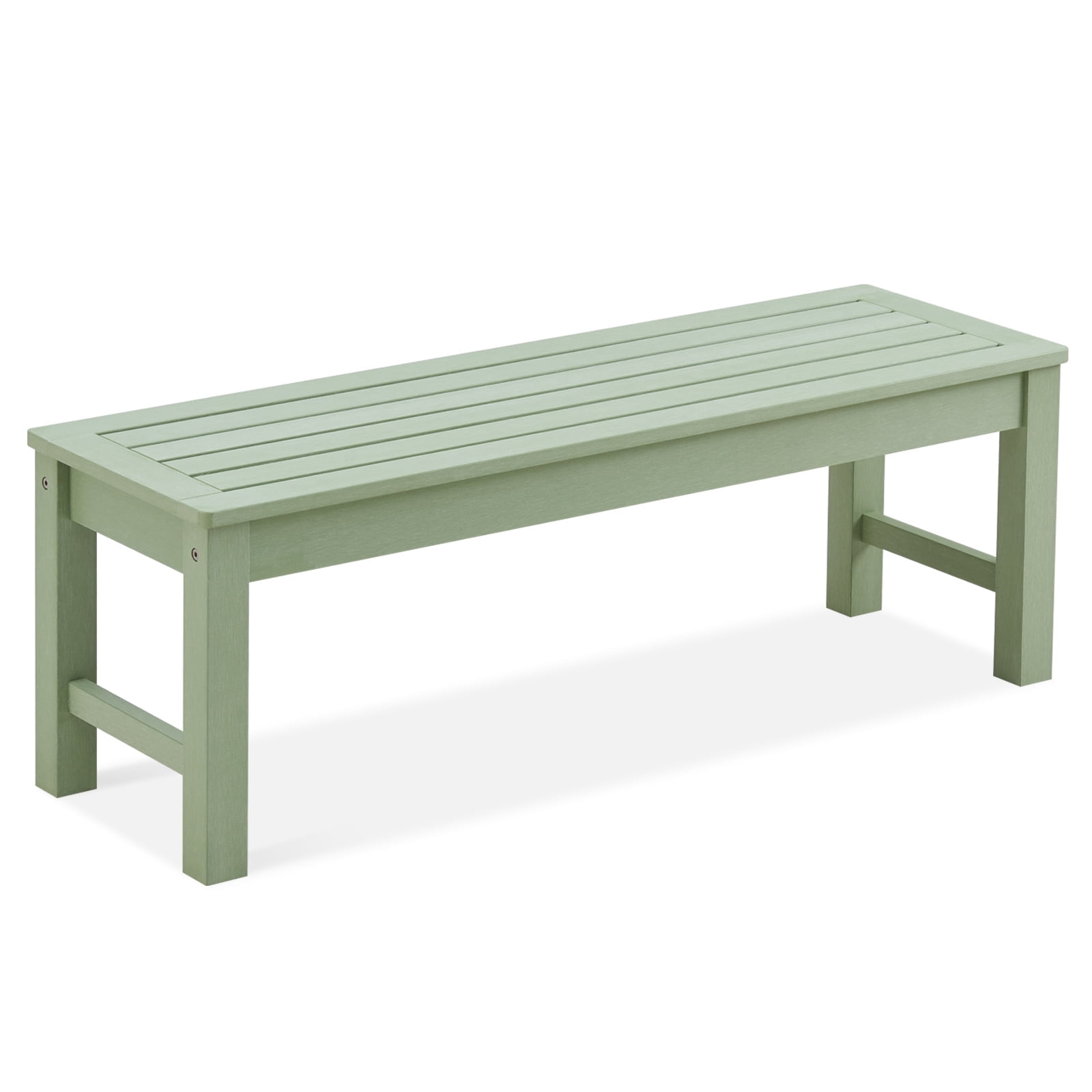 GONICHA Weatherproof Removable Bench,Two Person Outdoor Poly Lumber ...