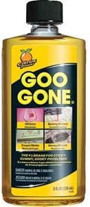 GOO Gone 2087 PP00GG12 8OZ Remover for Stickers Grease Gum Tar Crayon ...