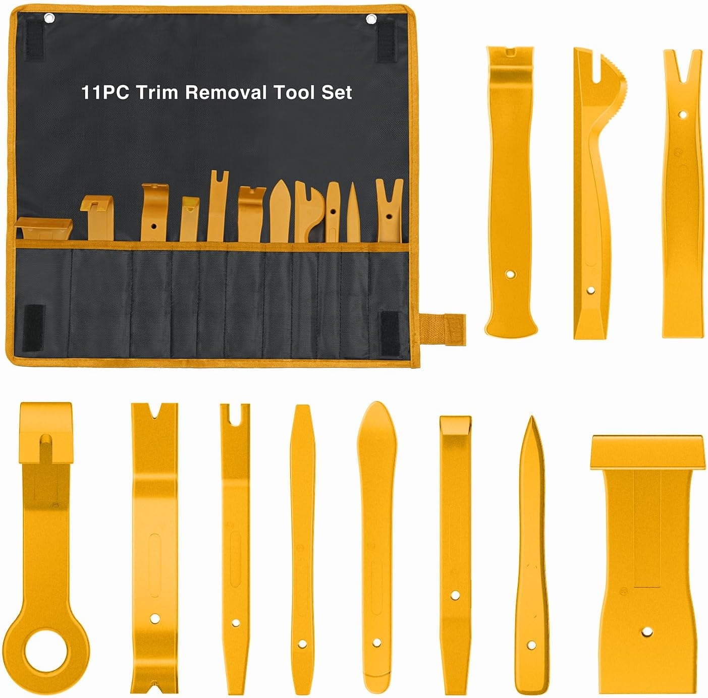 GOOACC 11Pcs Auto Trim Removal Tool Kit No-Scratch Tool Kit for Car ...
