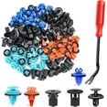 GOOACC 180Pcs Car Bumper Retainer Clips Bumper Fender Liner Kit for ...