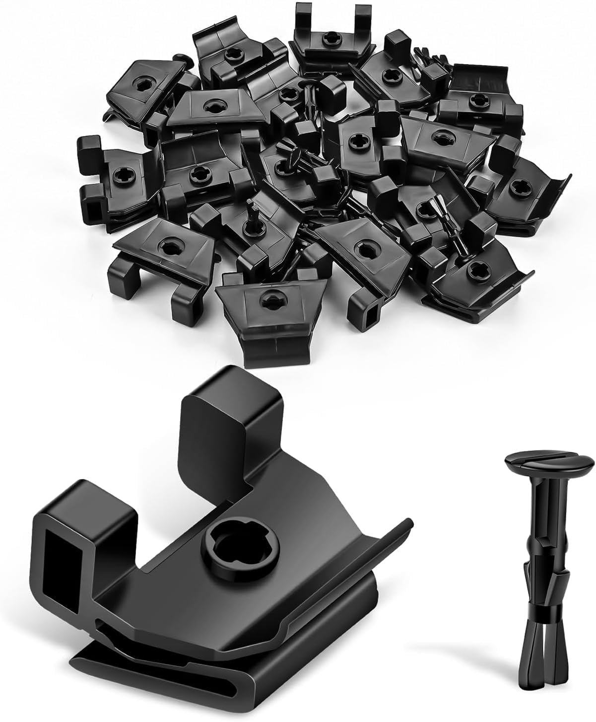 GOOACC 20 Sets Fender Liner Bumper Cover Clips and Pin Retainer for ...