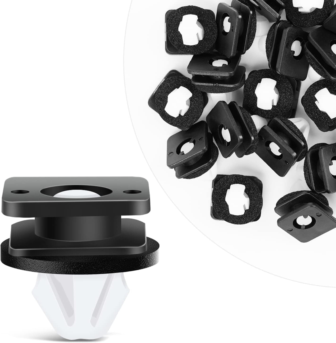 GOOACC 20Pcs A-Pillar Trim Hardware Windshield Moulding Retaining Clips ...