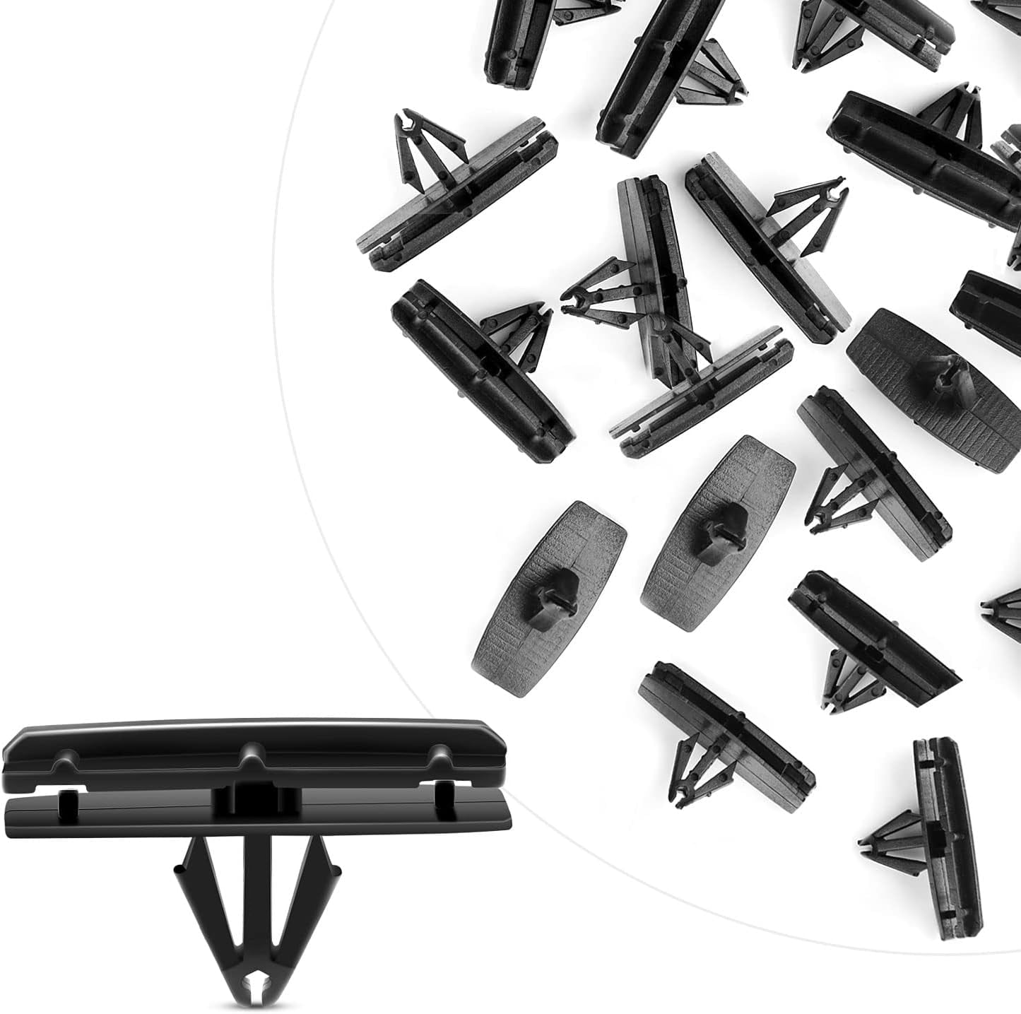 GOOACC 25Pcs Fender Flare Moulding Clips Jeep Liberty Rocker for ...