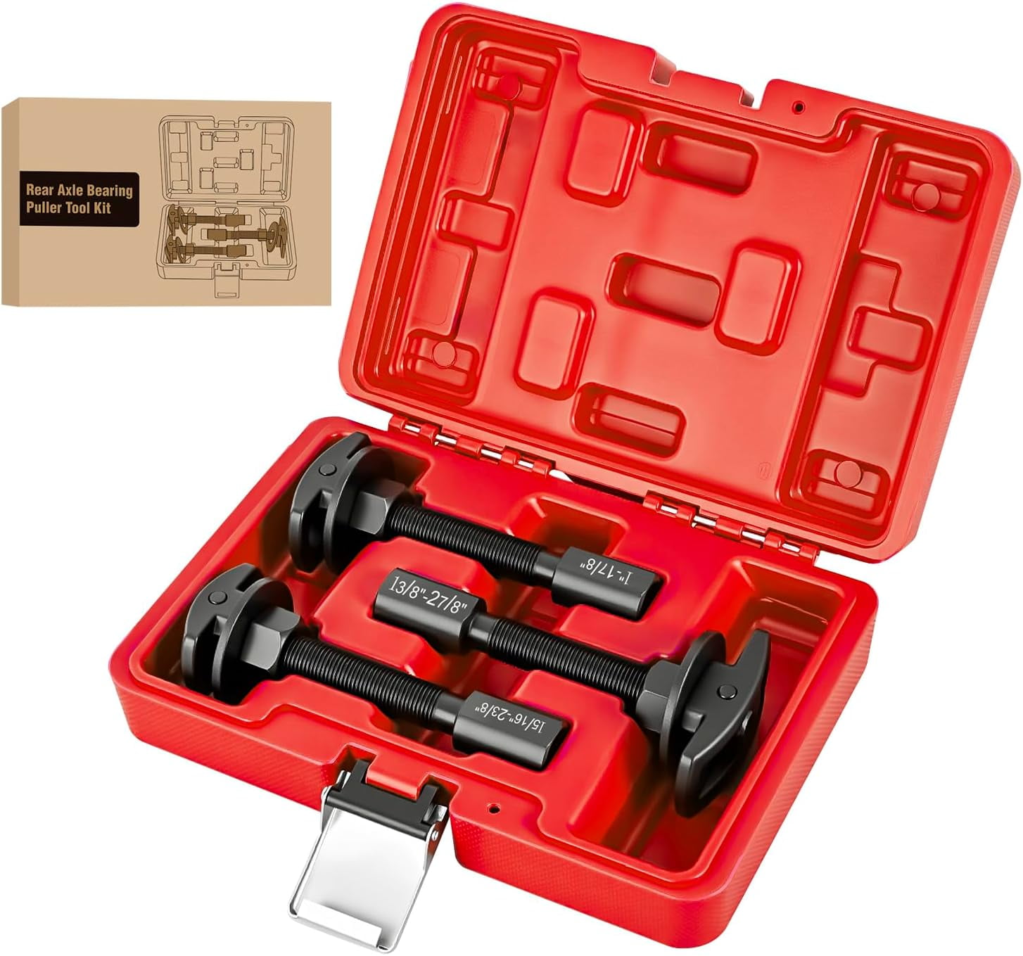 GOOACC 3PCS Rear Axle Bearing Puller Set, Axle Bearing Removal Tool Kit ...