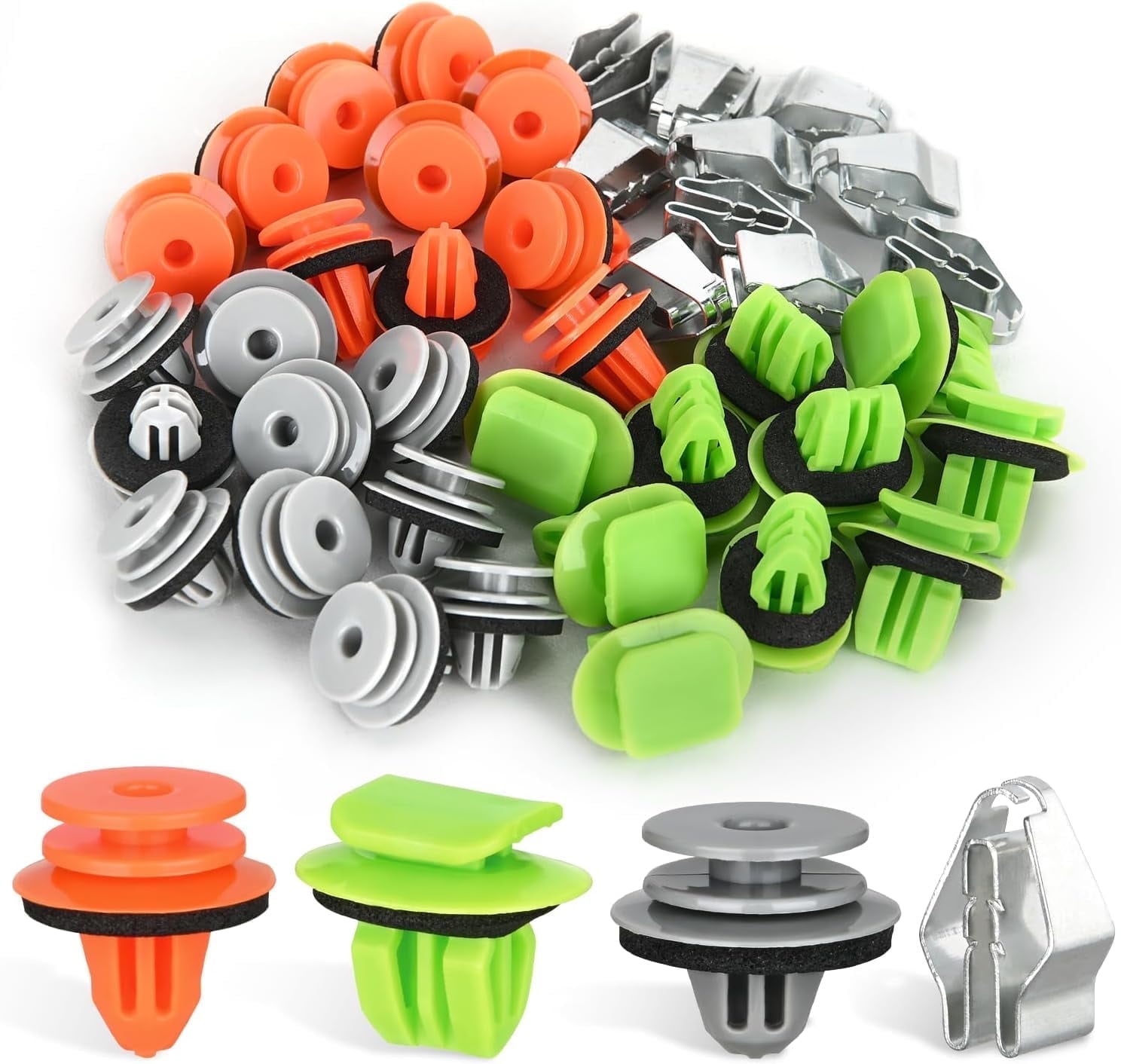 GOOACC 40Pcs Liftgate Interior Trim Moulding Clips Trunk Trim Panel ...