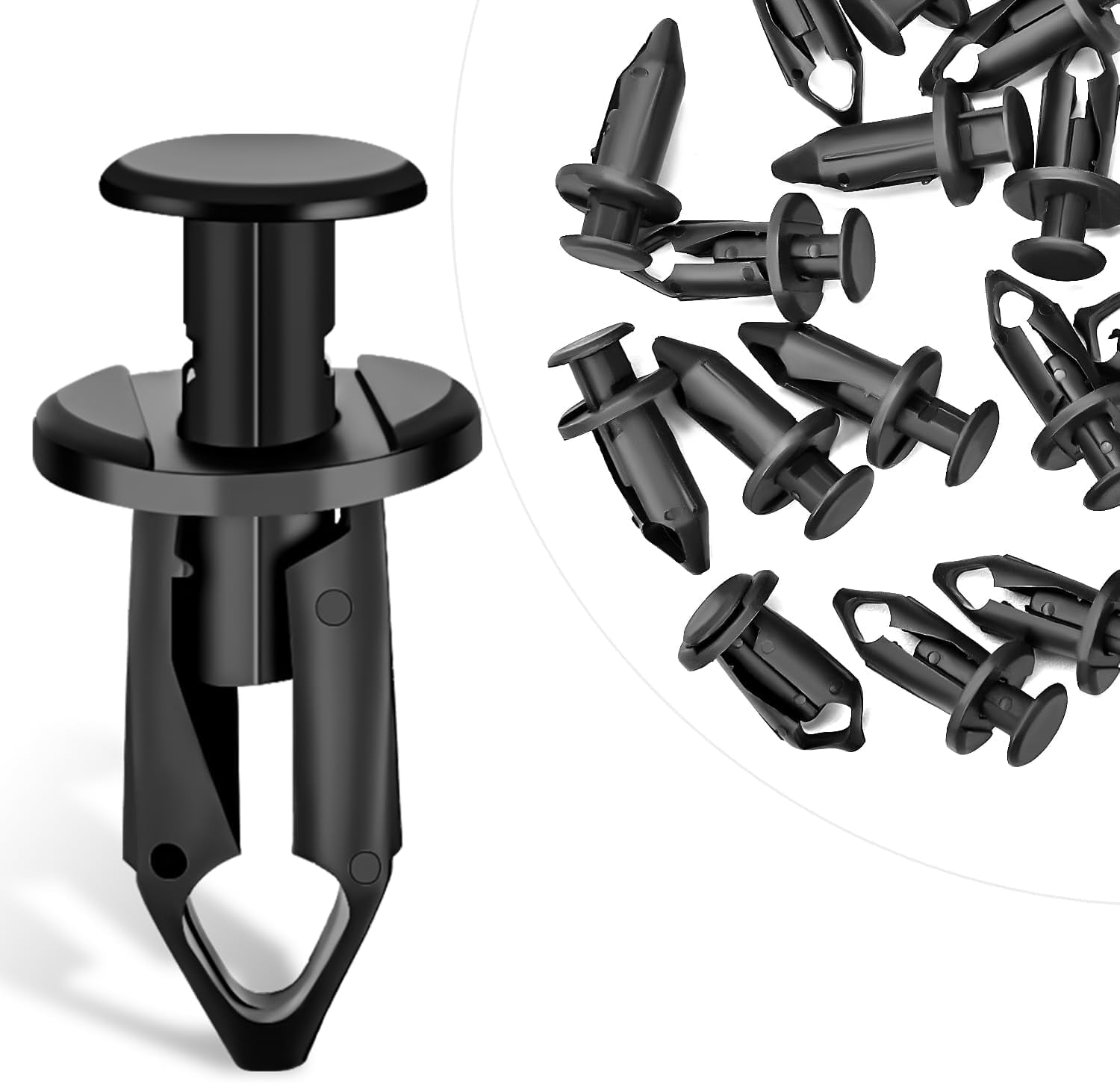 GOOACC 50Pcs Fender Clips Body Rivets Engine Under Cover Splash Shield ...