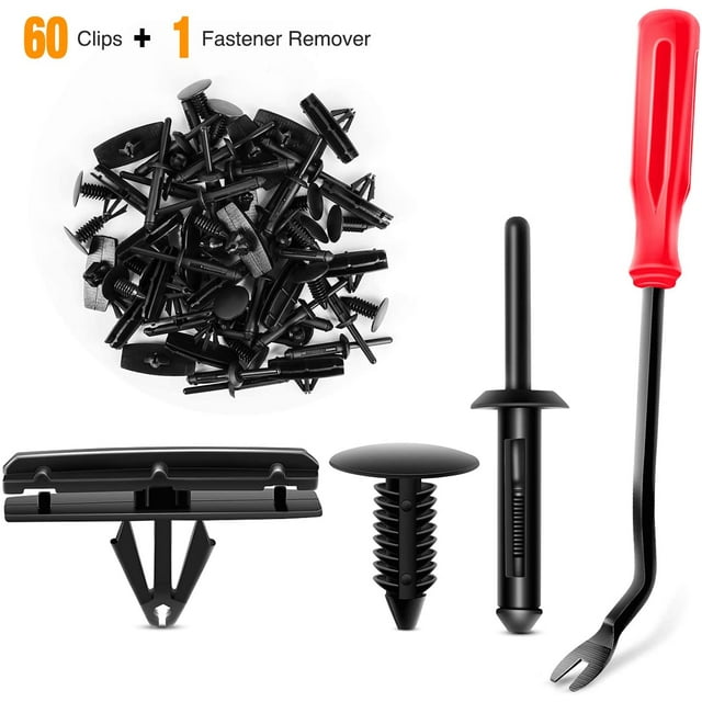 GOOACC Blind Rivet & Clip Assortment - Nylon Rivets - Fits Jeep ...