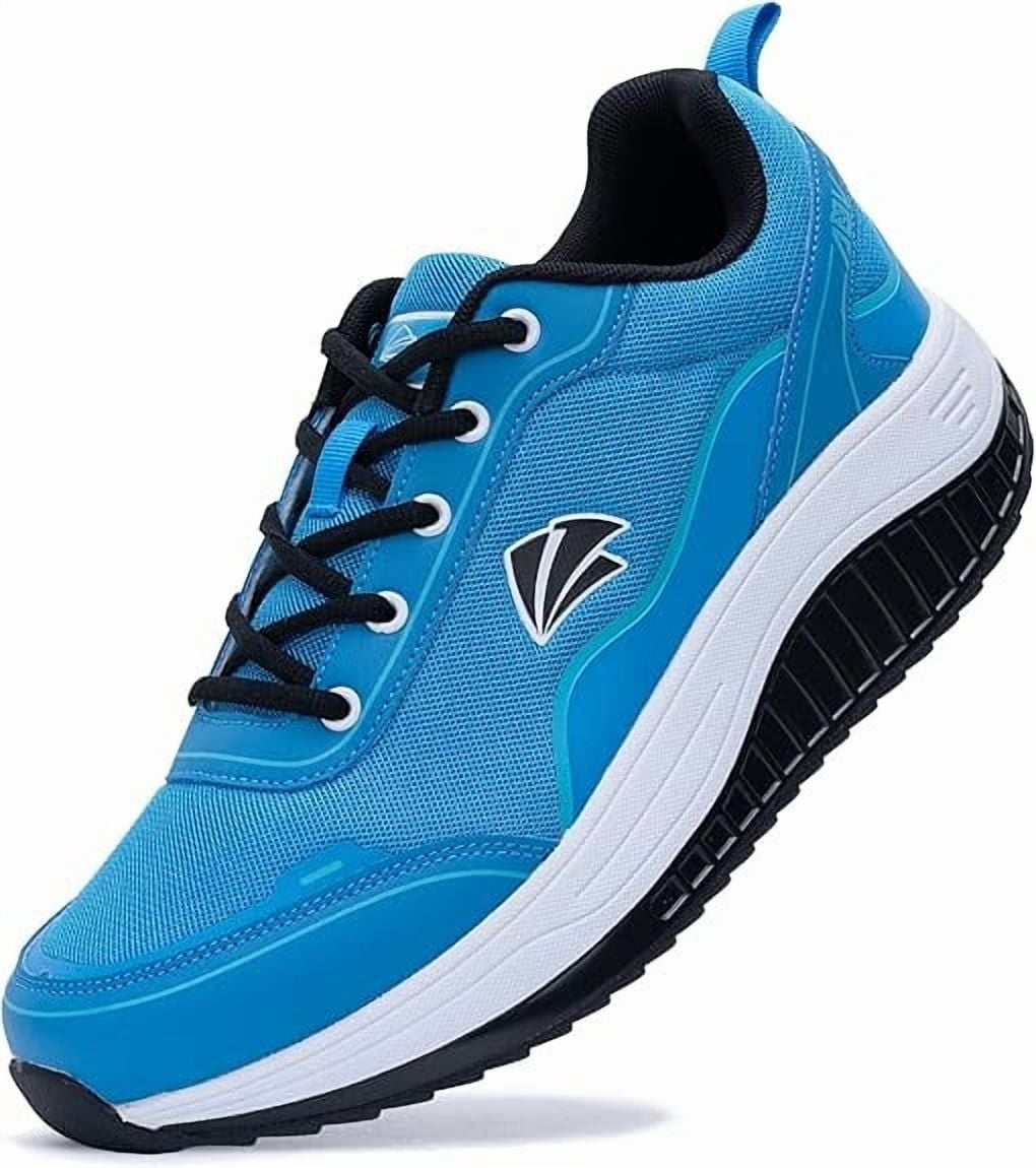 GOOBON Men's Shoes Walking Arch Support Orthotic Sneakers Plantar ...
