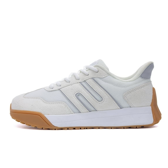 GOOBON Wide Toe Box Arch Support Womens Tennis Shoes Platform Fashion ...