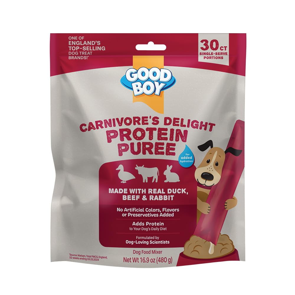 GOOD BOY Carnivore’s Delight STF9 Protein Purees Dog Food Mixers for ...