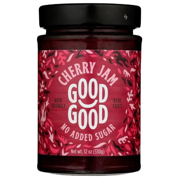 GOOD GOOD JAM CHERRY 12 OZ - Pack of 6 - Walmart.com
