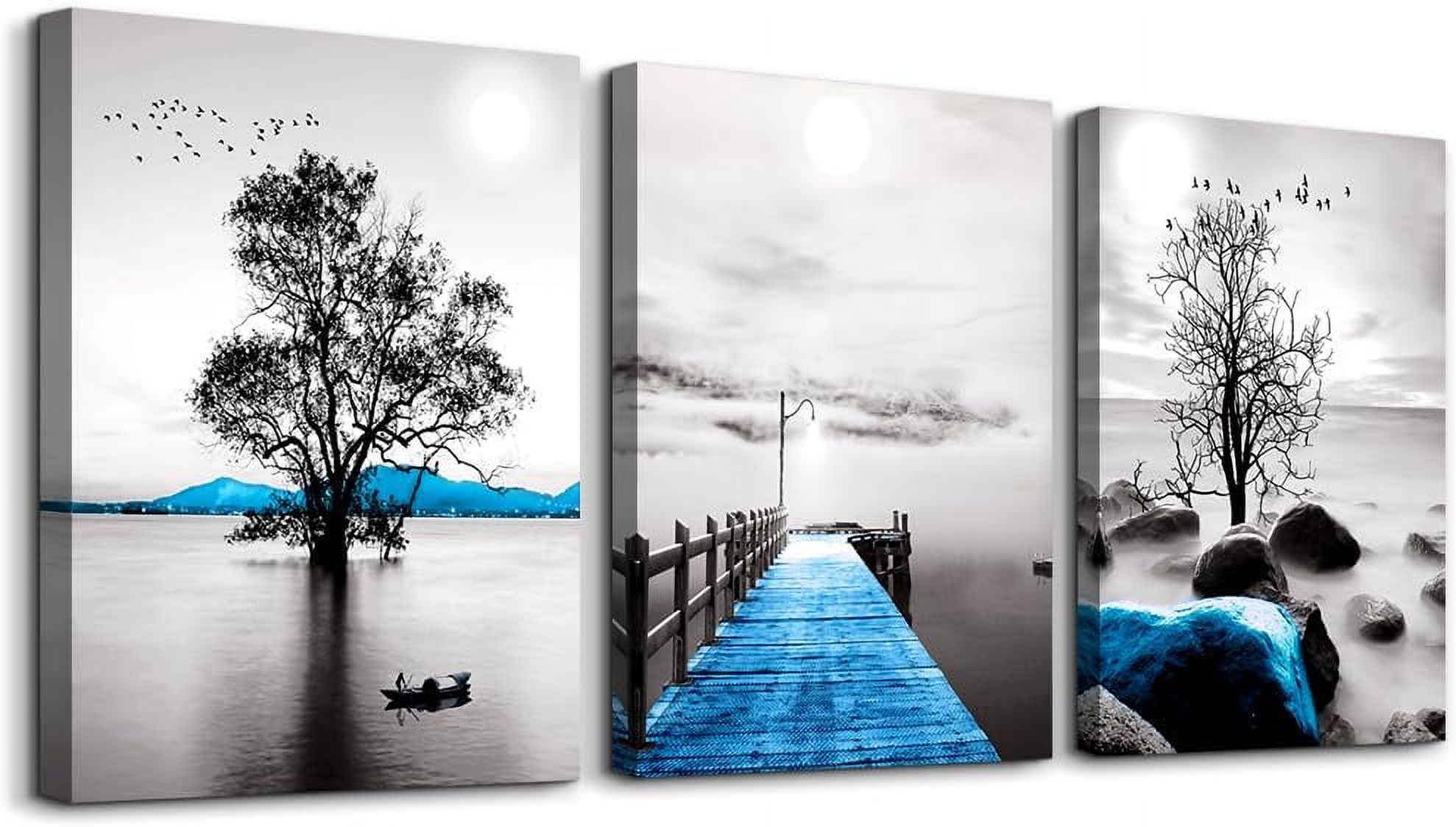 GOOD LIFE Canvas Wall Art for Bedroom Modern for Living Room Office ...