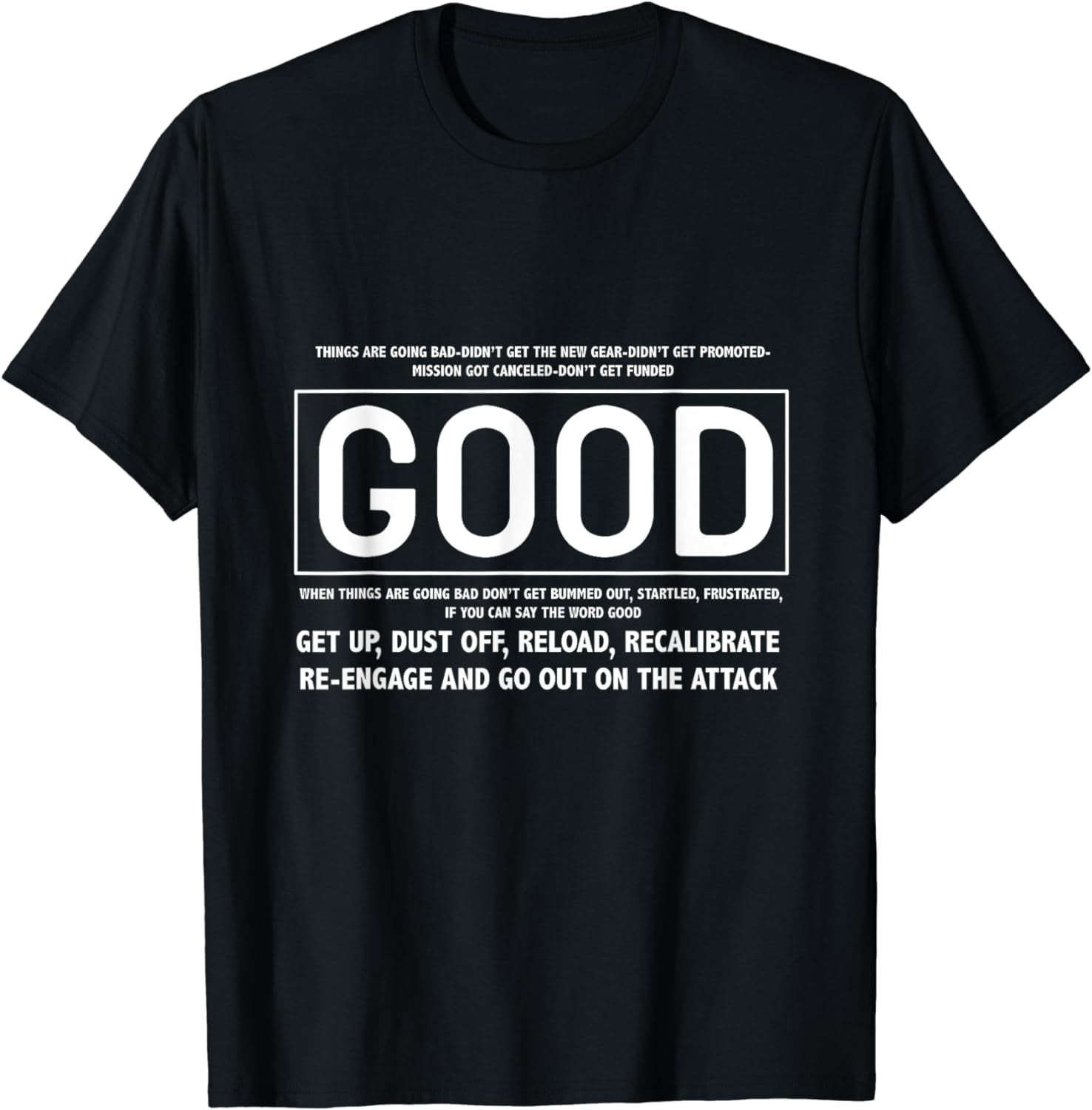 GOOD Motivational Jocko Quote Store T-Shirt - Walmart.com