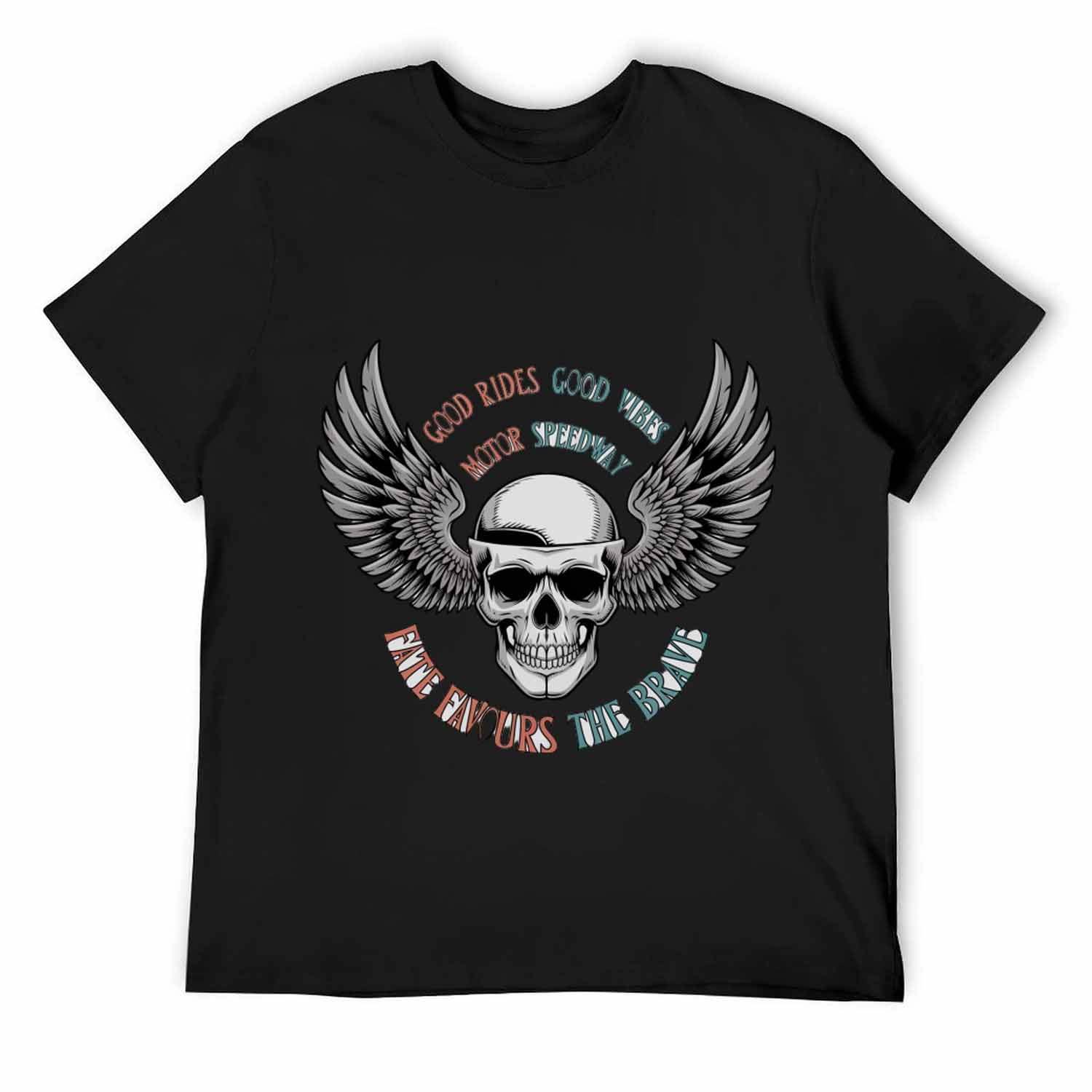 GOOD RIDES GOOD VIBES MOTOR SPEEDWAY ESTD 1985 FATE FAVOURS THE BRAVEt ...