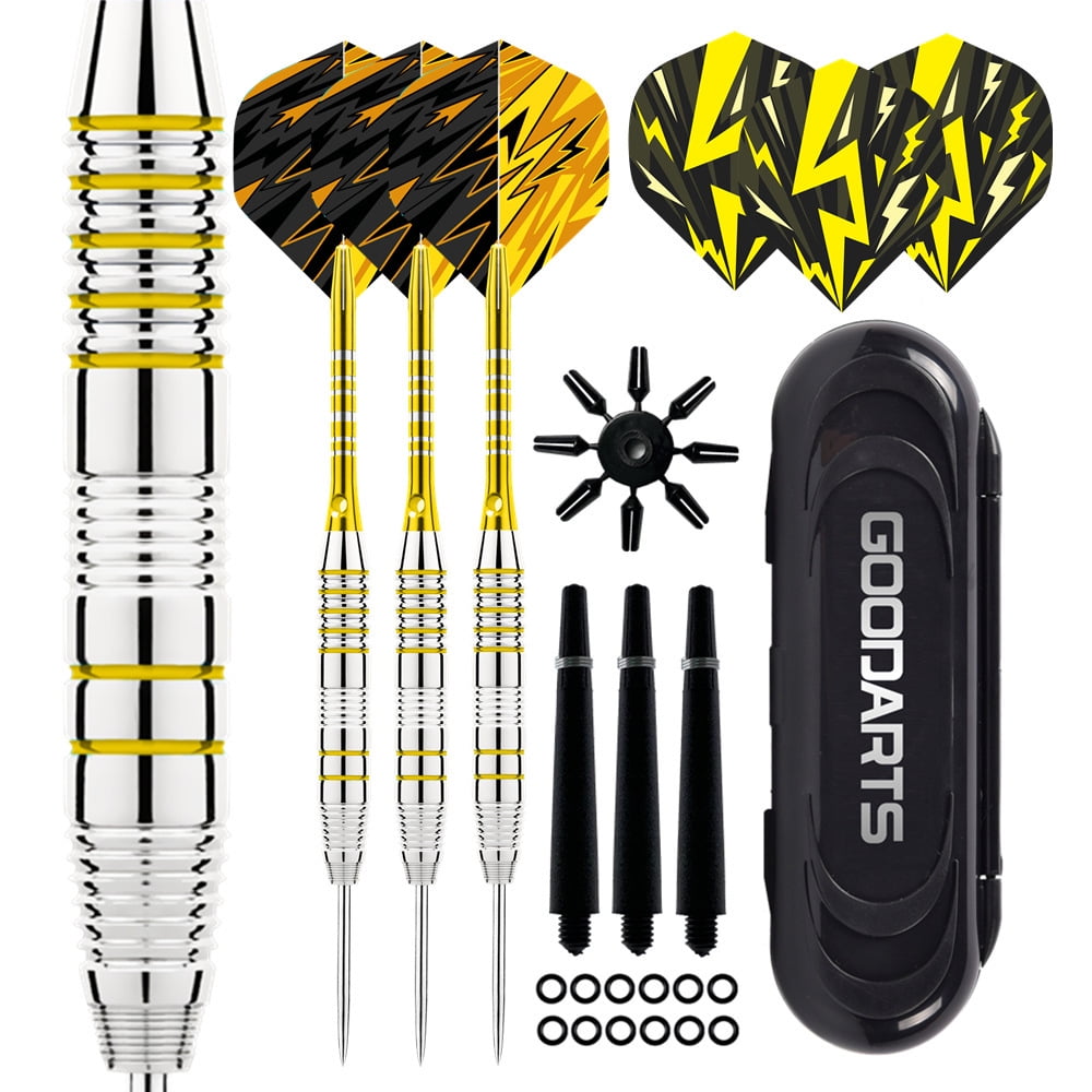 GOODARTS Darts Needle Set - 3 Pcs Hard Darts with Box, Replacement Dart ...