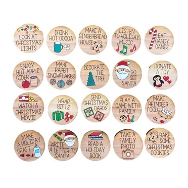 DIY Make Your Own Scratch Off Note Card Advent Calendar Countdown 30 ...