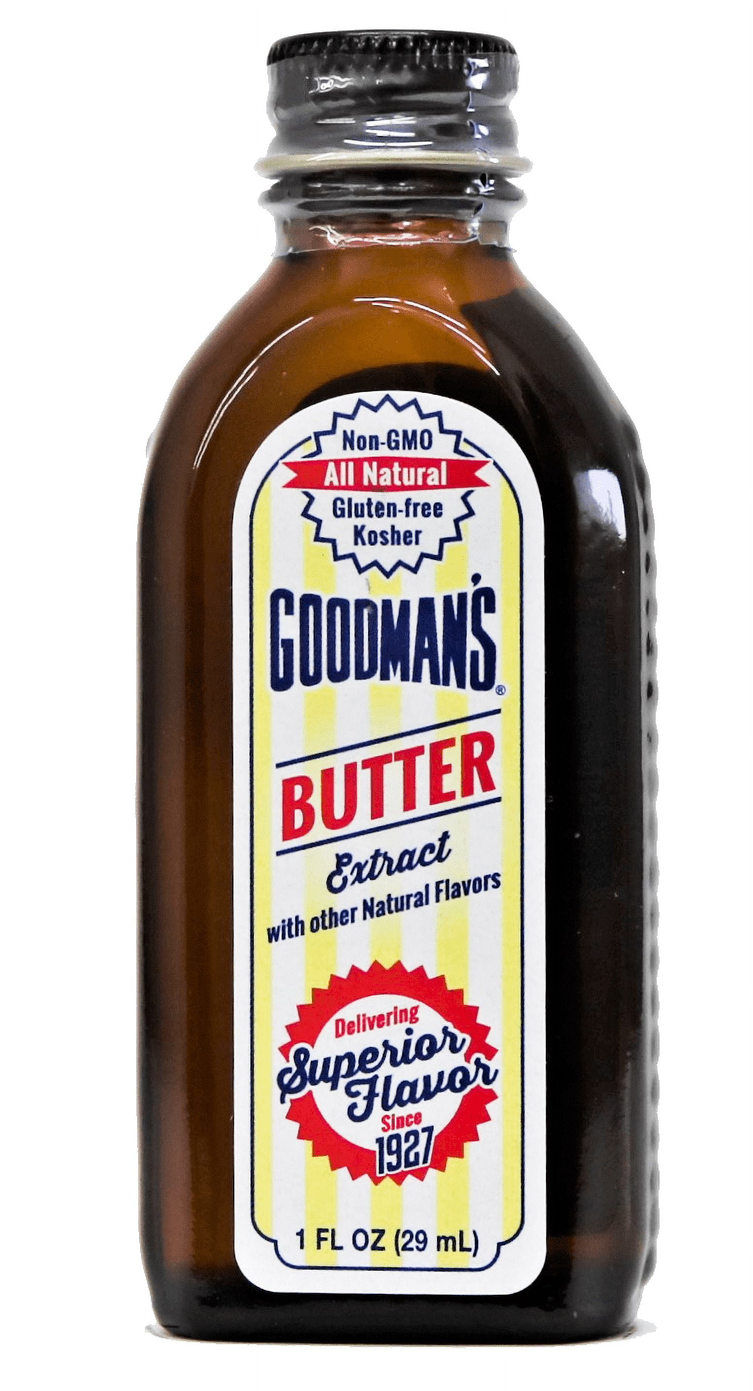 Goodmans: Extract Butter, 1 Fo Pack Of 6 - Walmart.com