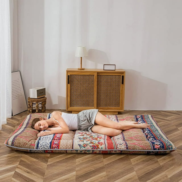 GOODONE Japanese Floor Mattress Futon Mattress Boho Design Sleeping Mat ...