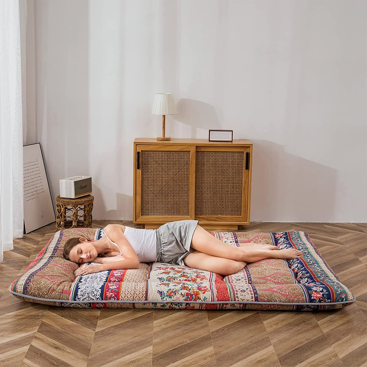 GOODONE Japanese Floor Mattress Futon Mattress Boho Design Sleeping Mat ...