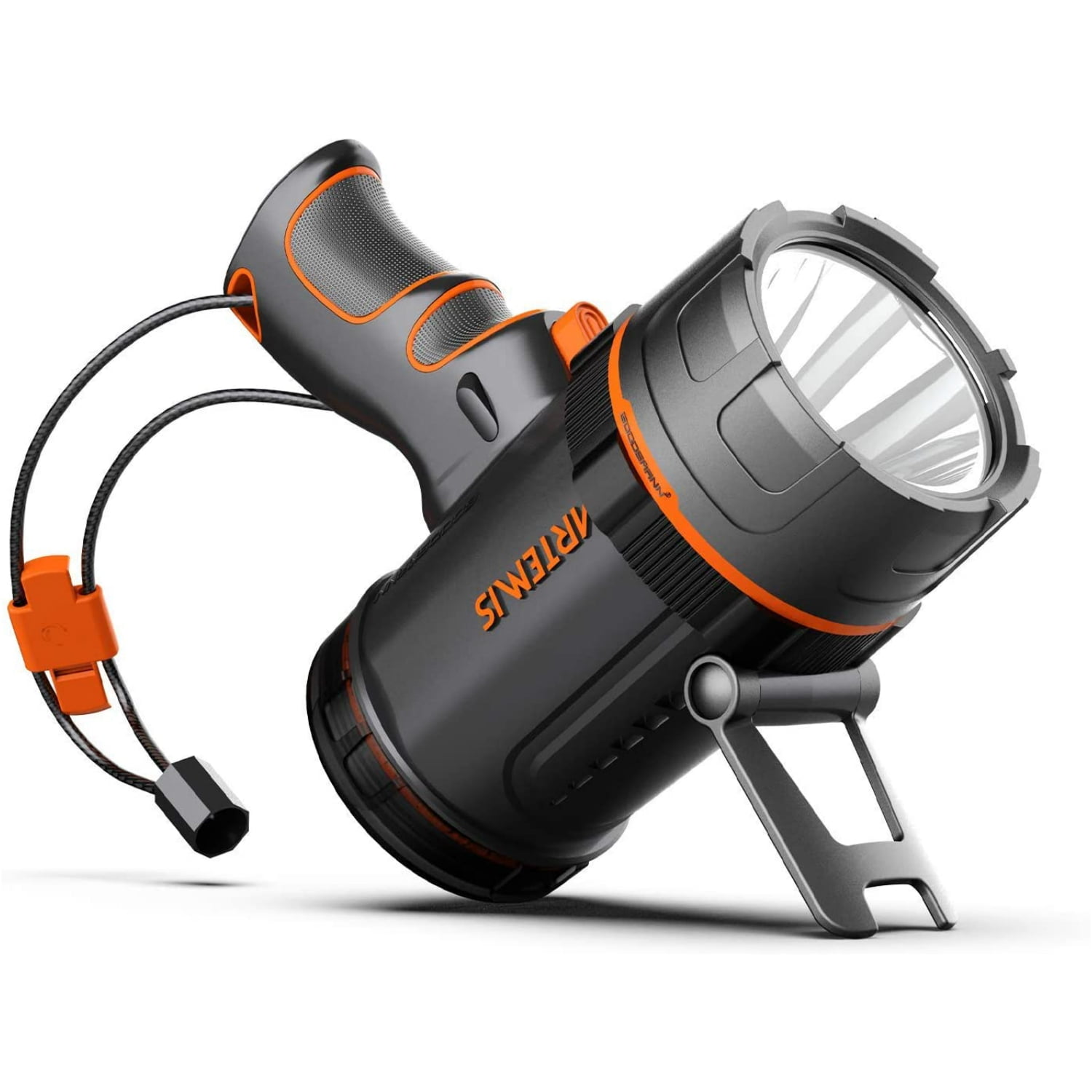 GOODSMANN 1500 Lumen Marine Handheld Spotlight Waterproof Rechargeable ...
