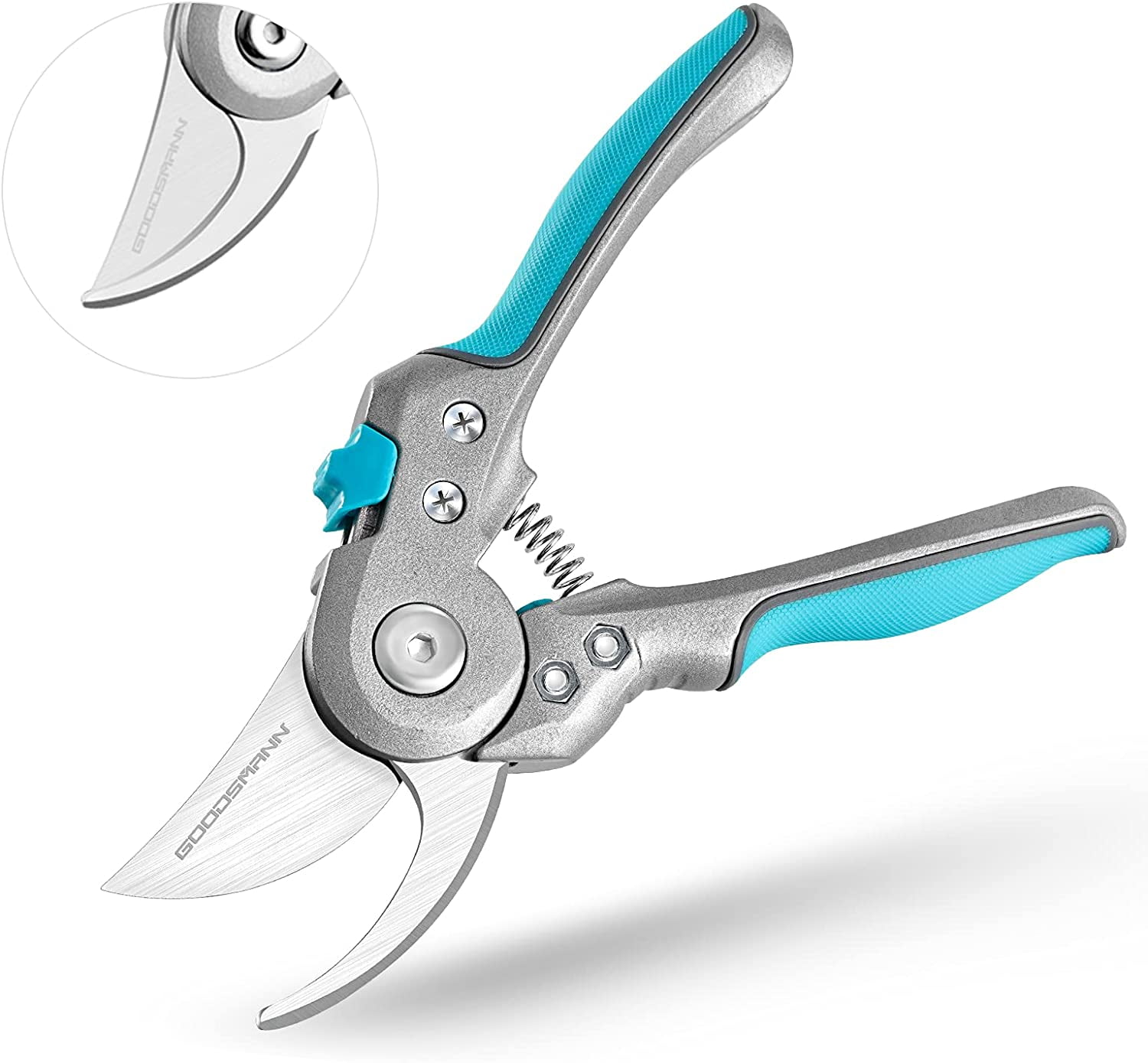 GOODSMANN Garden Pruners Pruning Shears for Gardening Cutter with ...