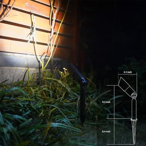 GOODSMANN Low Voltage Landscape Spotlights 20W 8PK Halogen Spot Lights ...