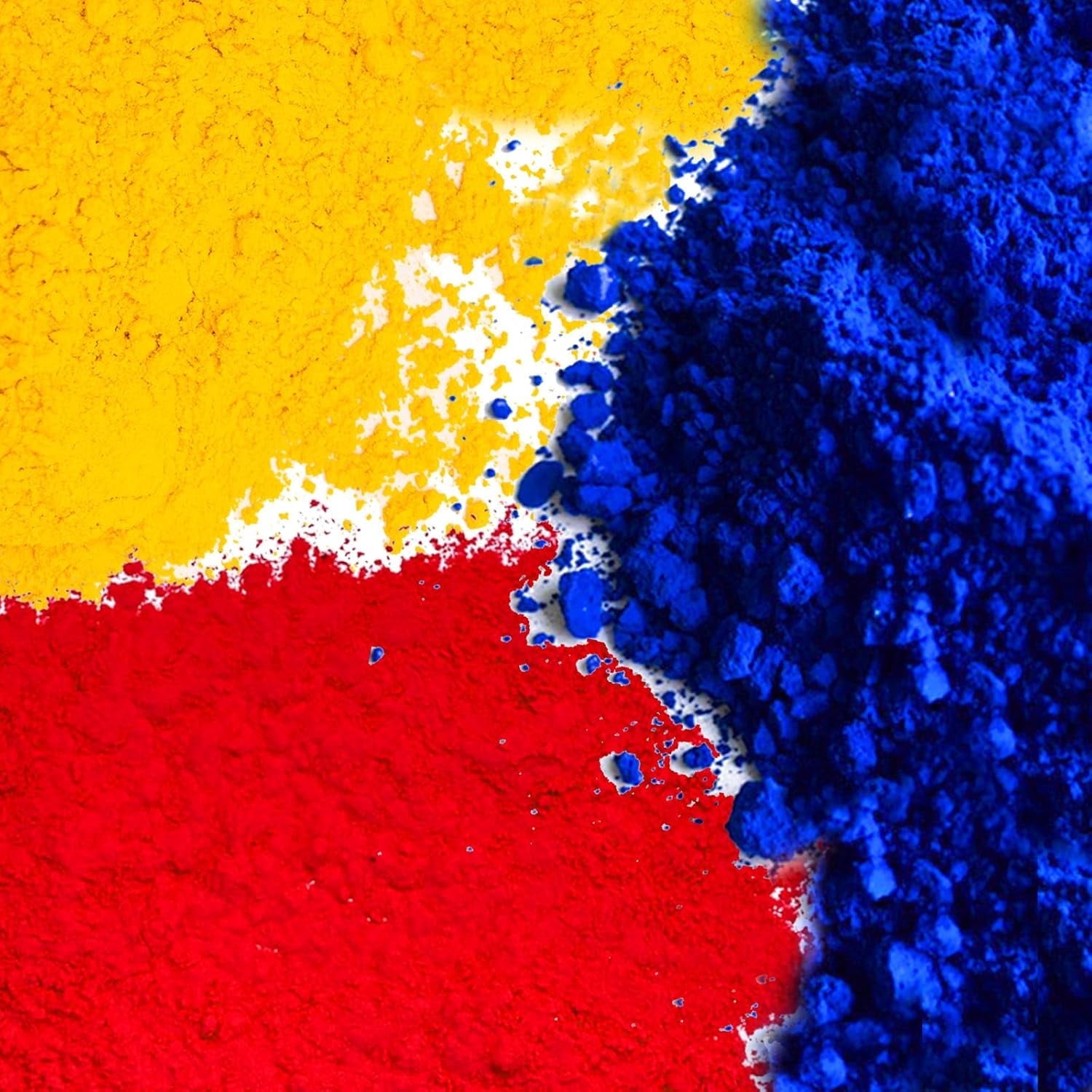 GOODTAKE 3 Colors Concrete Color Pigment, Red, Yellow, Blue Iron Oxide ...