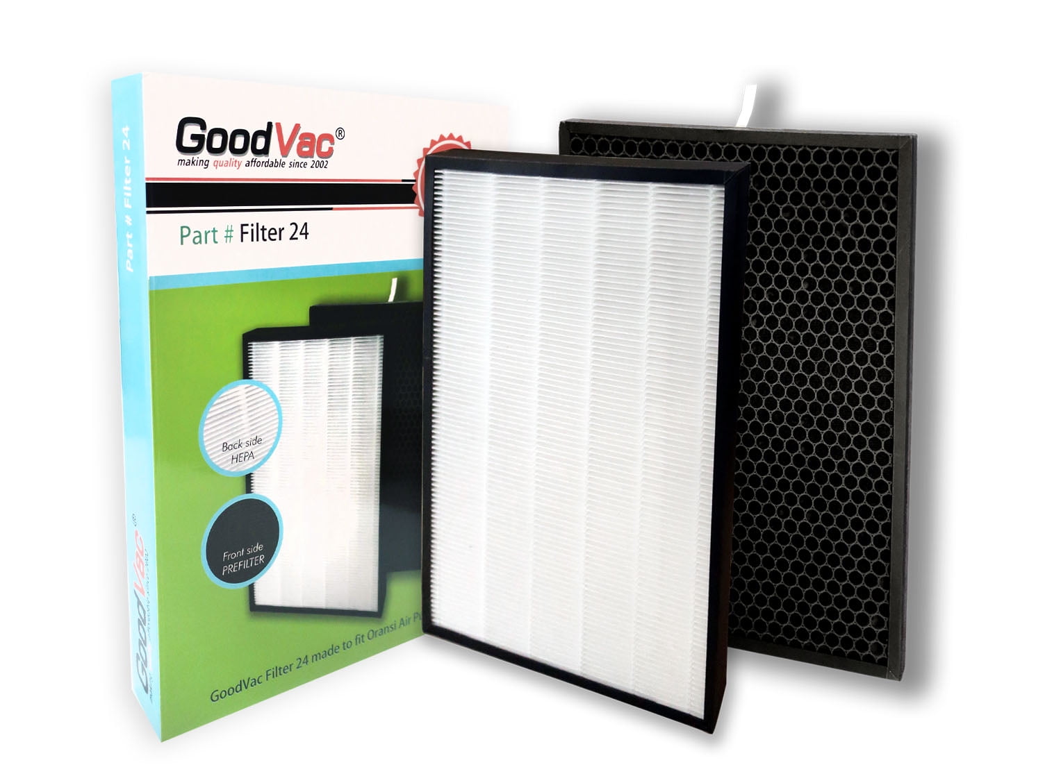 GoodVac HEPA Filter Kit, Compatible with Oransi OV200 Air Purifier ...