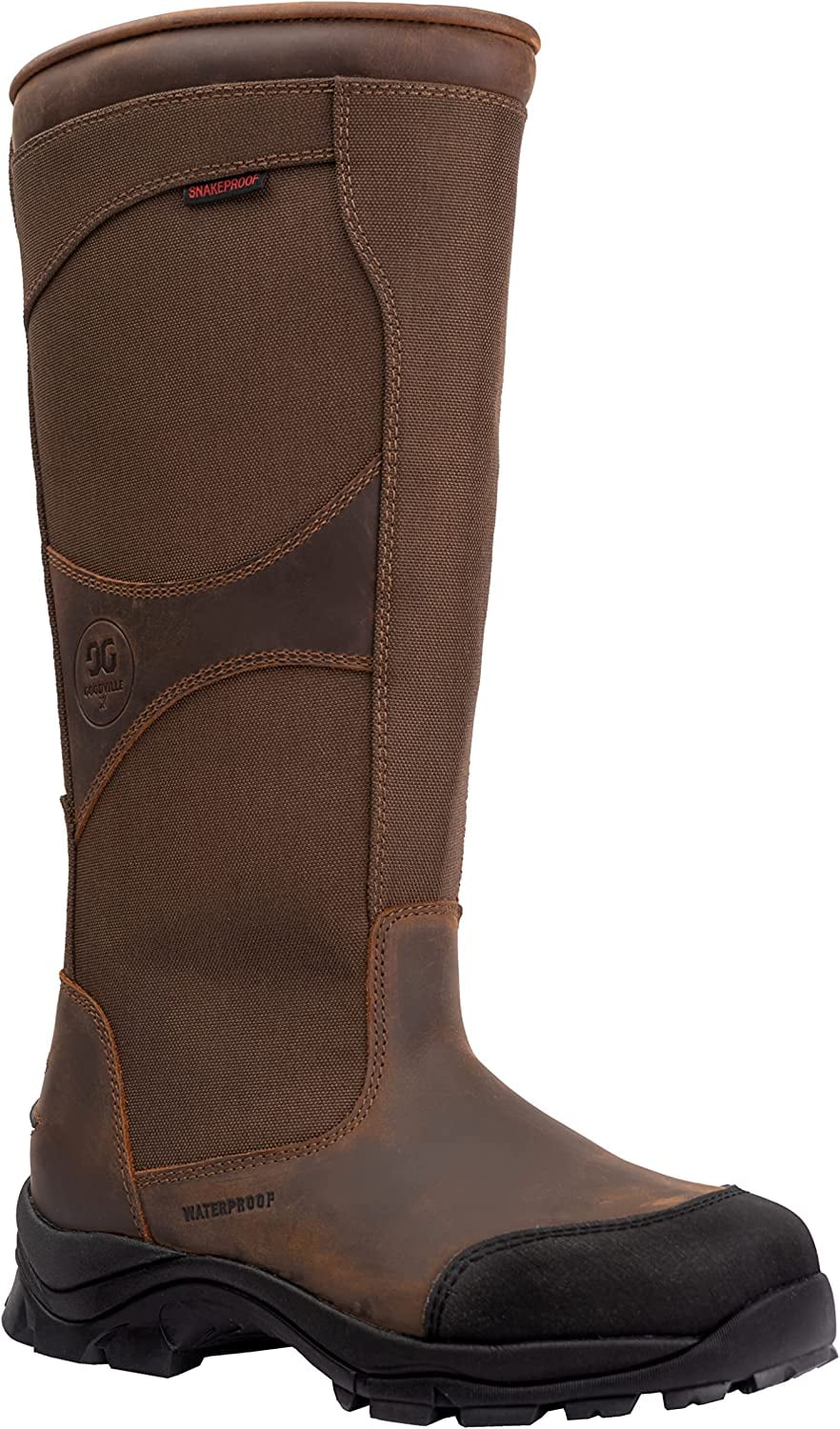 GOODVILLE PREYMASTER 17" KNEE WATERPROOF SIDE-ZIP SNAKE PROOF BOOTS ...