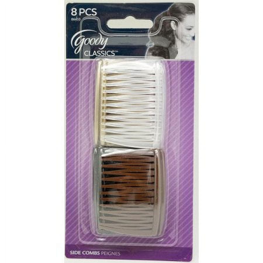 GOODY Classics - 8 Count Multi Pack Short Side Combs, Hair Accessories ...