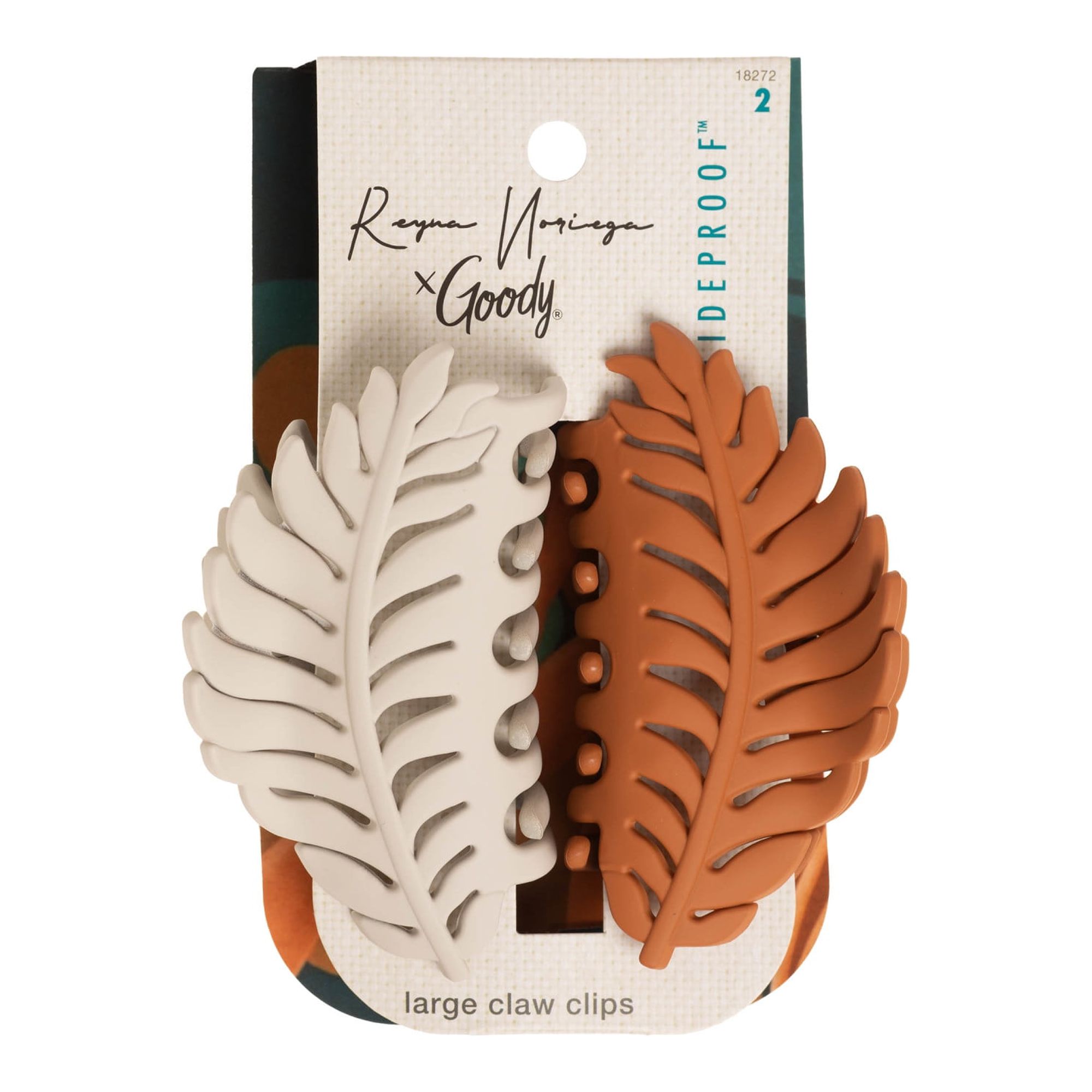 Goody Tru X Hola Lou Collab Large Slideproof™ Claw Clip Orange, 2 CT ...