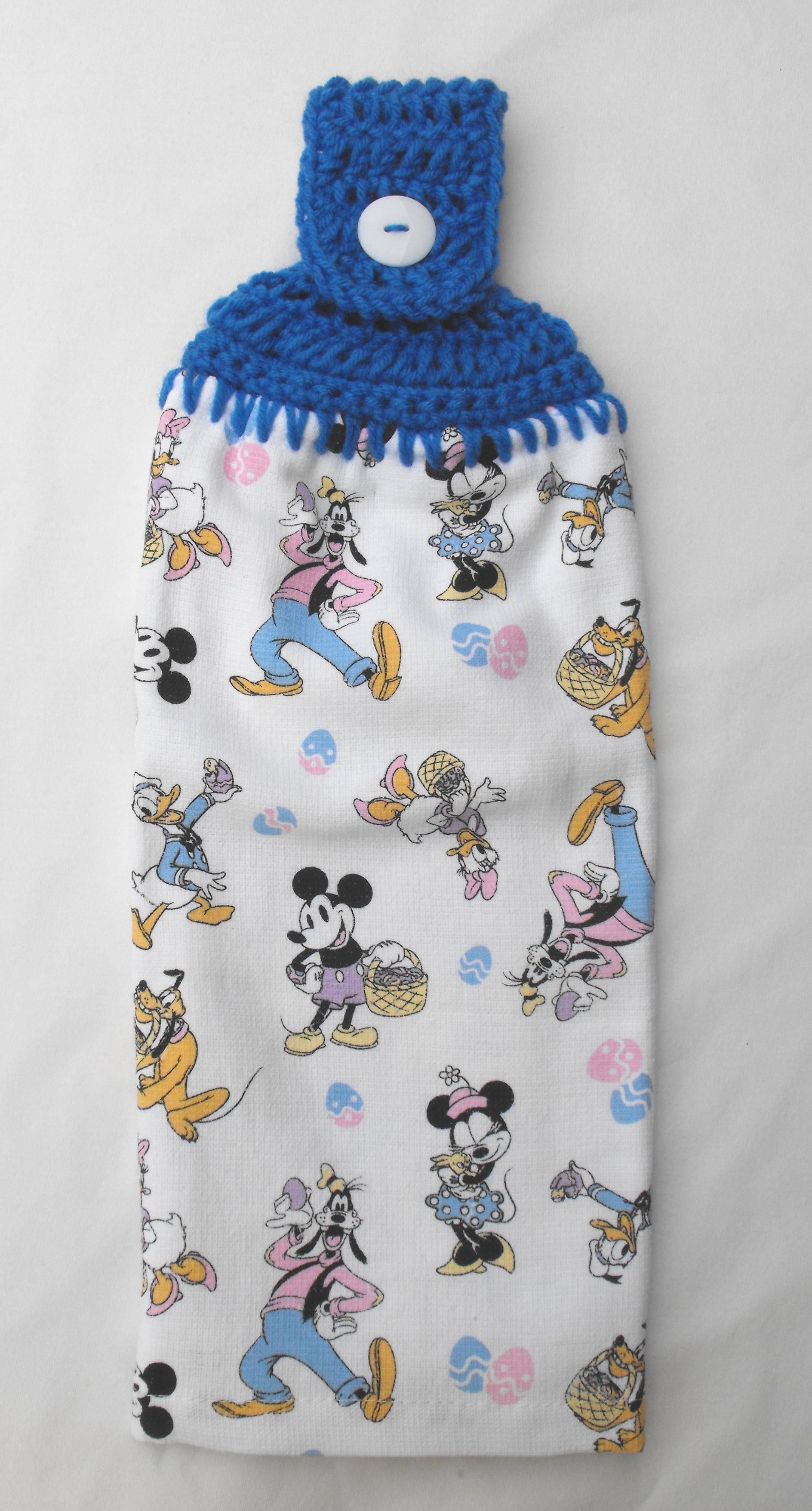 GOOFY, PLUTO, DONALD, MICKEY - EASTER BASKET - DOUBLE/FULL HANDMADE ...