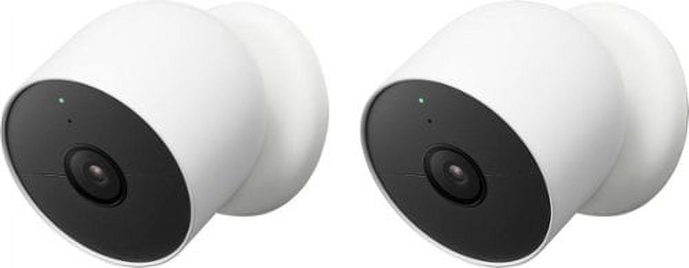 Google Nest 2 Megapixel Indoor/Outdoor HD Network Camera, Color, 2 ...