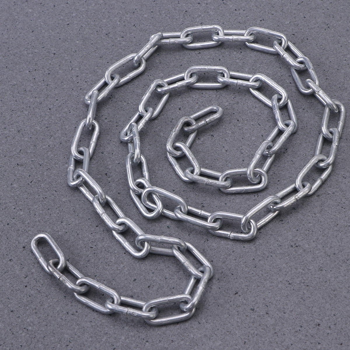 GOOHOCHY 1 Meter 4MM Diameter Iron Chain Metal Coil Chain Utility Chain ...