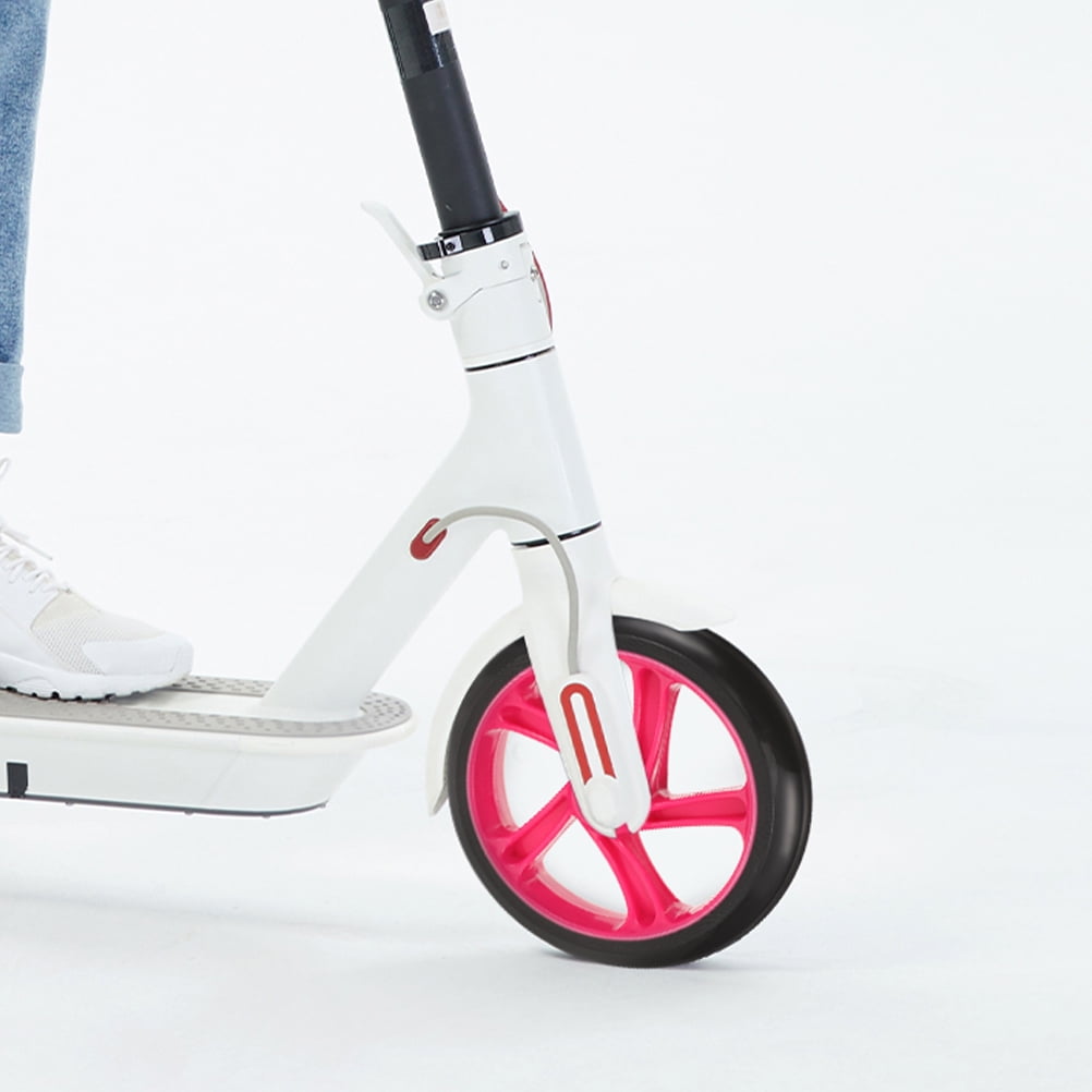 GOOHOCHY 1 Pair Elastic Wheel Non-skid Scooter Wheels Anti-wear ...