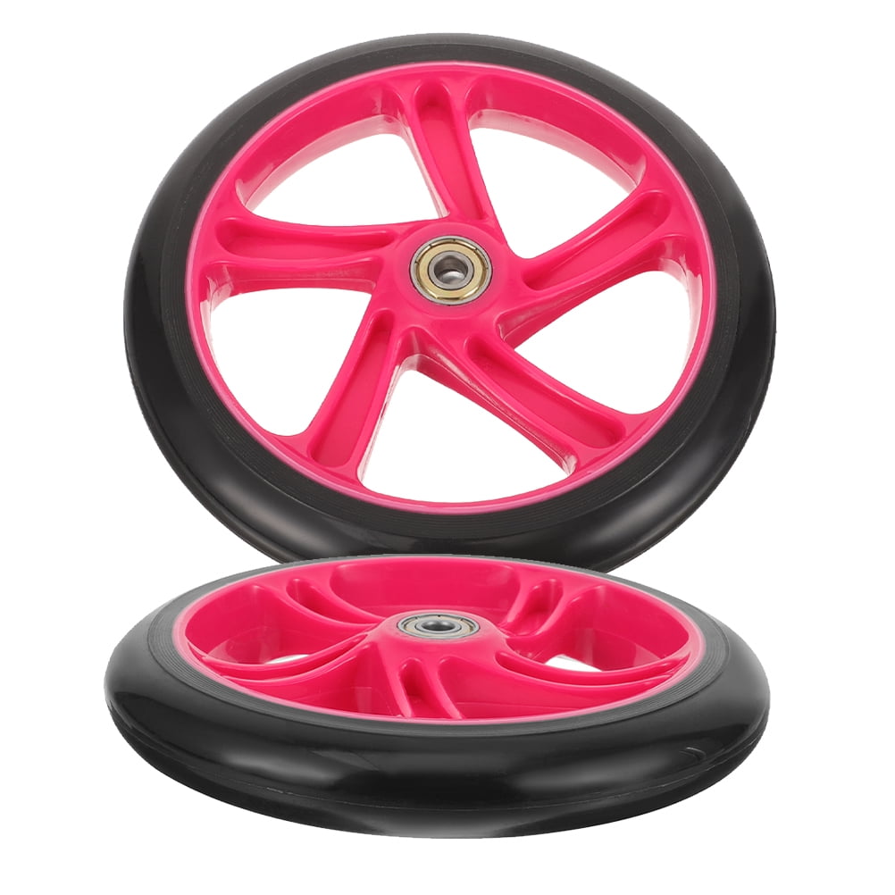 GOOHOCHY 1 Pair High Elasticity Scooter Wheels Scooter Wheels Scooter ...